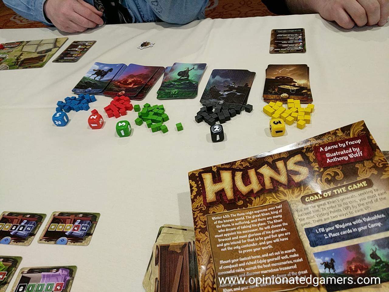 Dale Yu: Review of Huns | The Opinionated Gamers