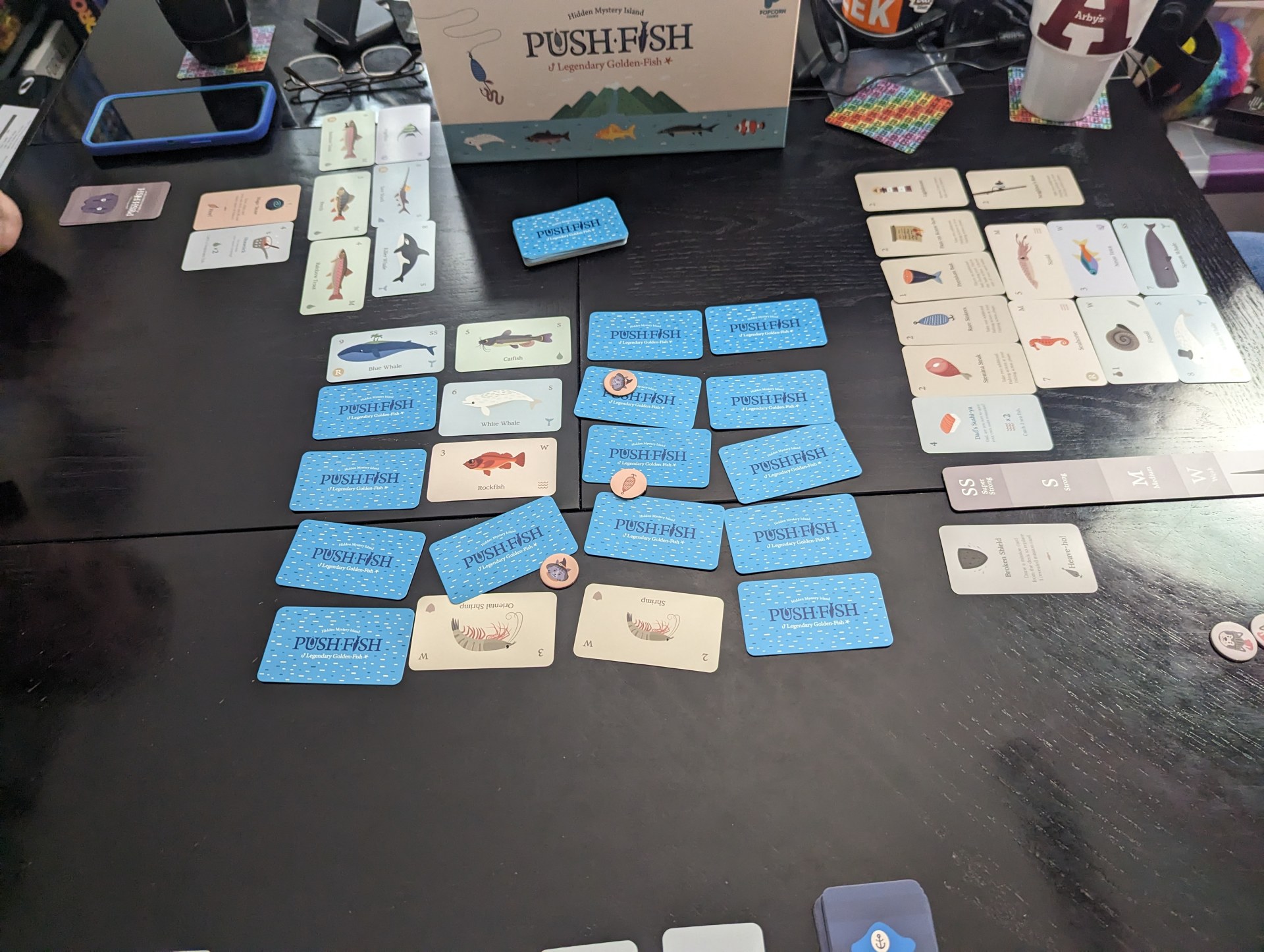 Dale Yu: Review of Push Fish | The Opinionated Gamers