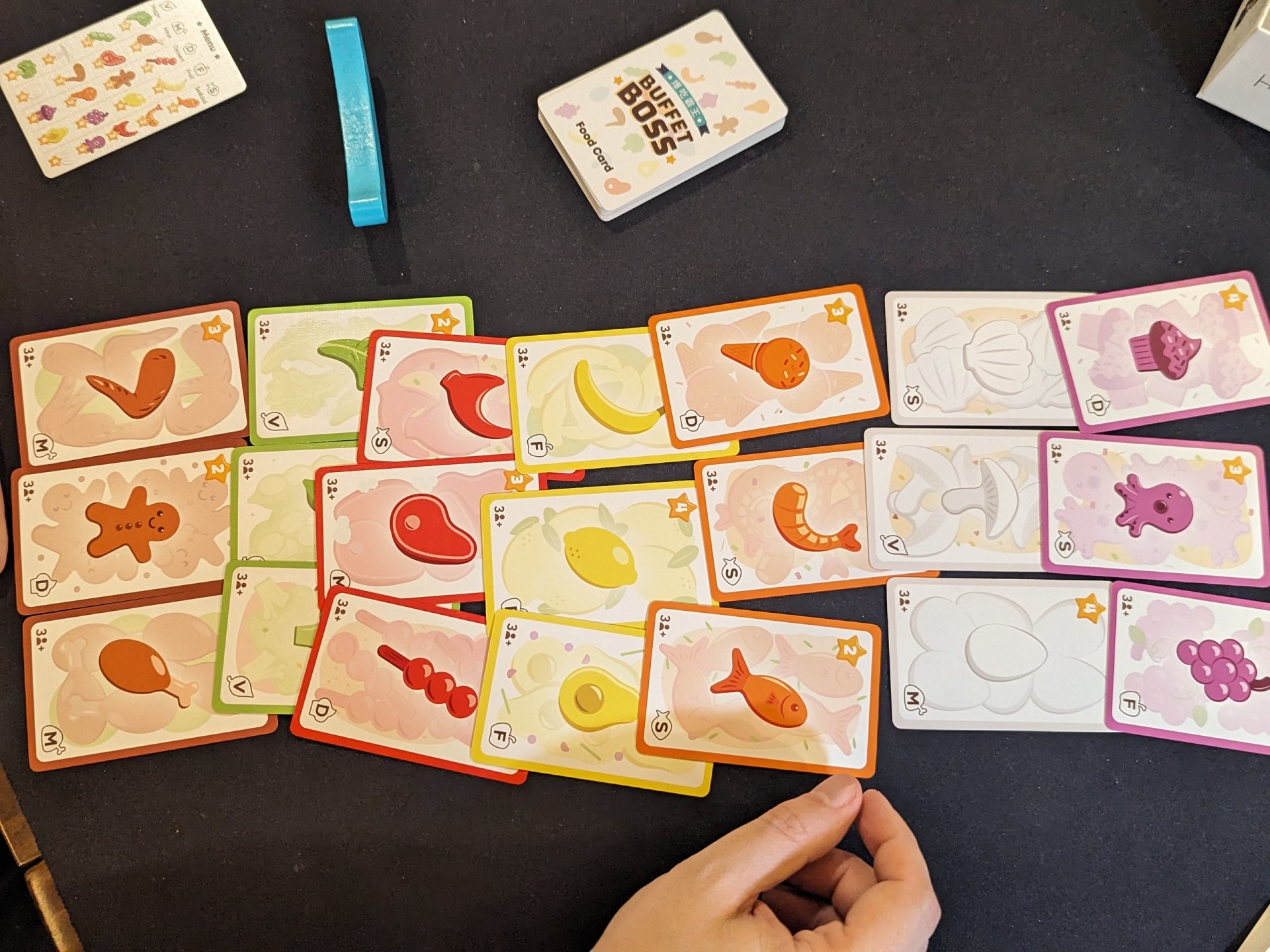 Dale Yu: Review of Buffet Boss | The Opinionated Gamers