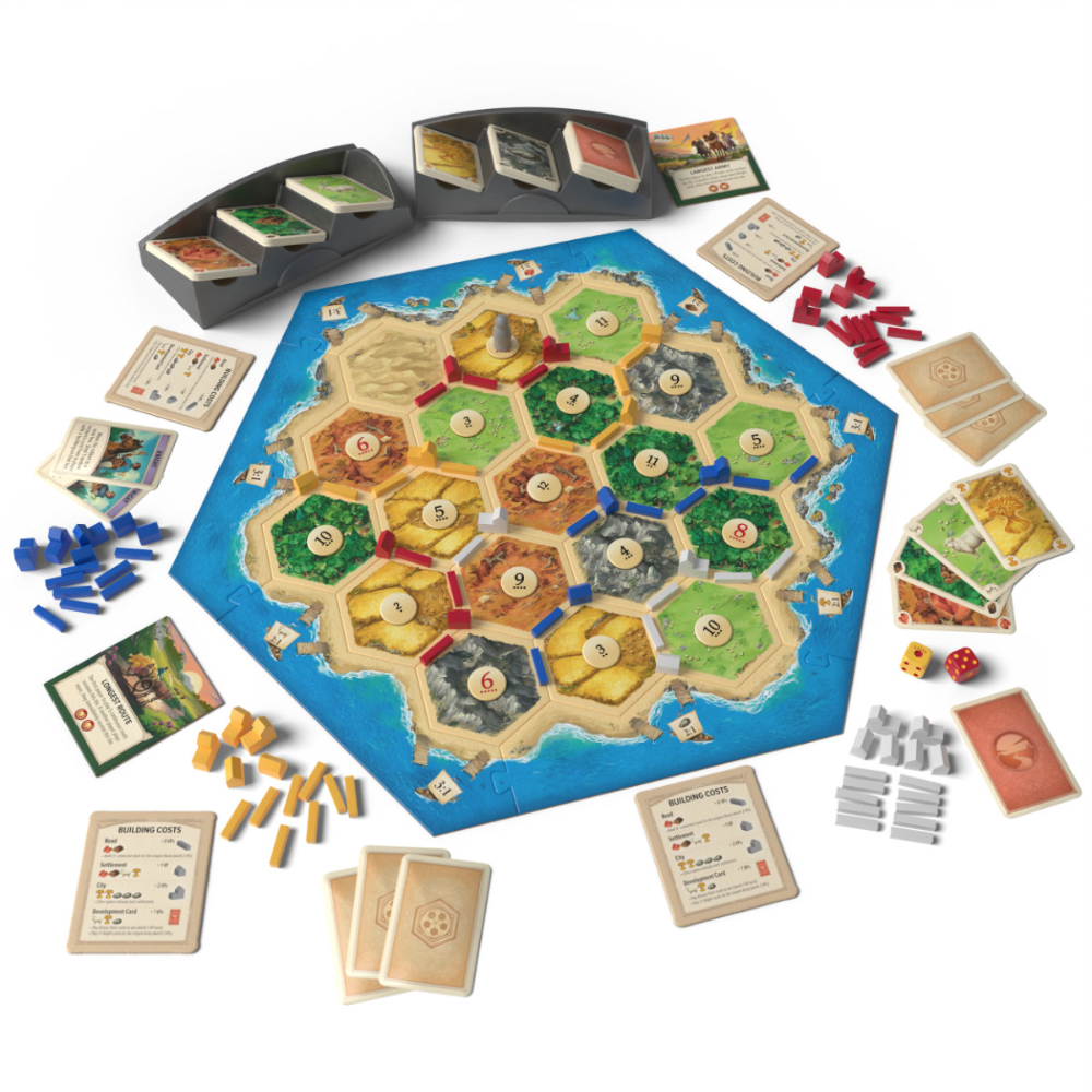 Catan 6th Ed (2025) and Traders and Barbarians expansion | The ...